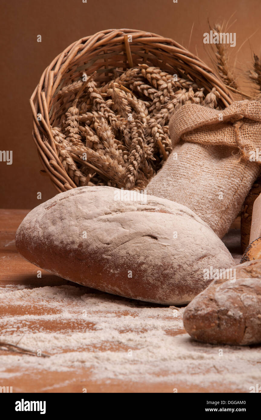 Traditional country food Stock Photo - Alamy