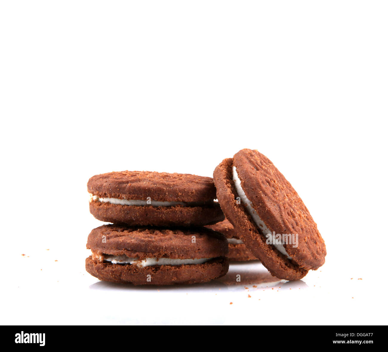 Six chocolate chip cookies hi-res stock photography and images - Alamy