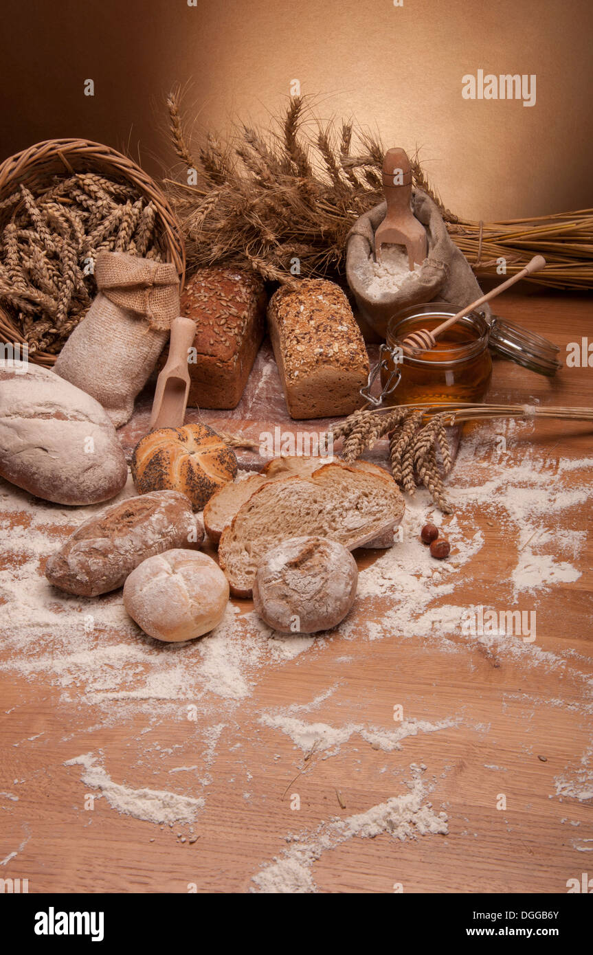 Traditional country food Stock Photo - Alamy