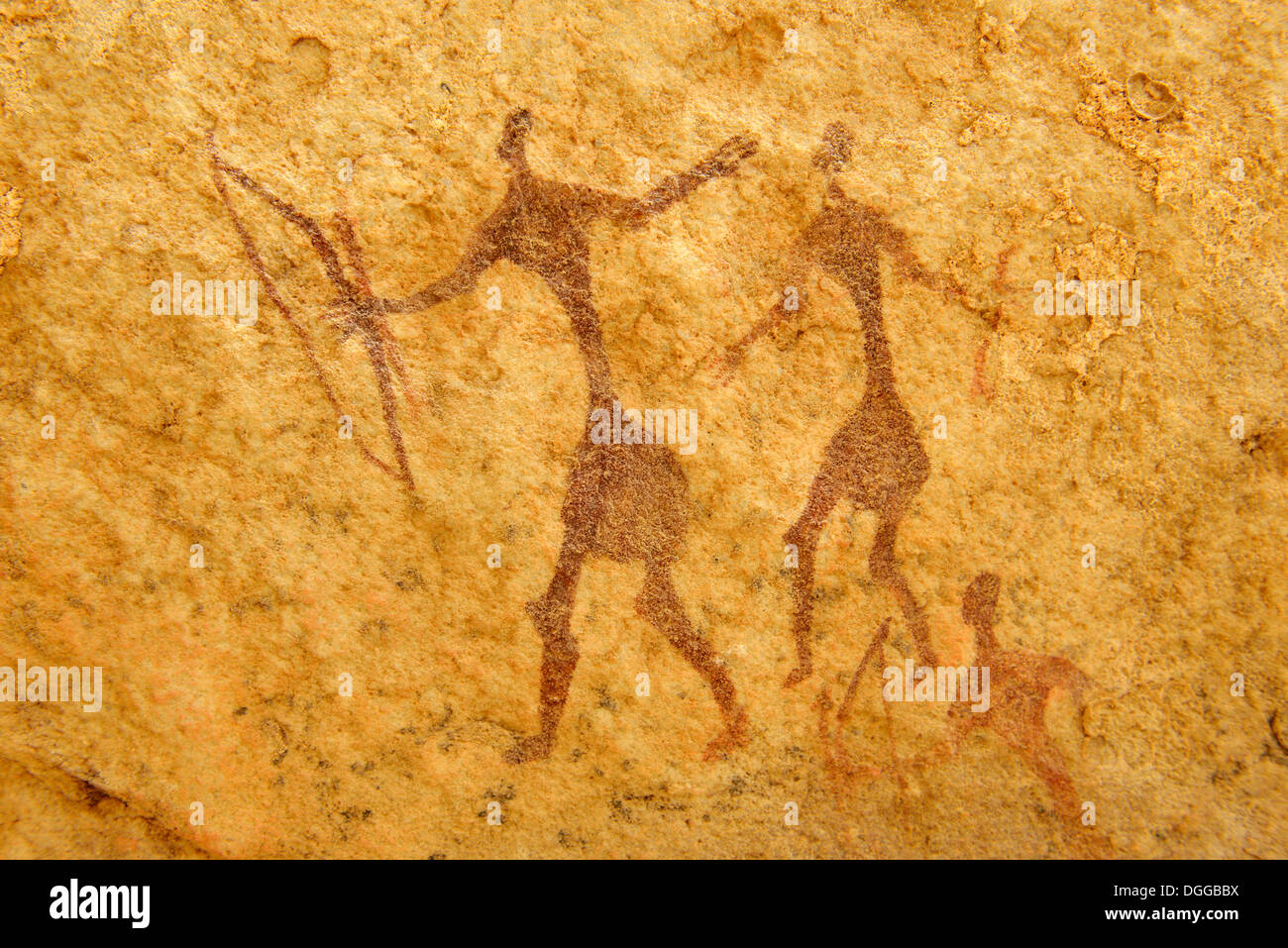 Neolithic rock art at Tin Meskis, Tin Meskis, Immidir or Mouydir ...