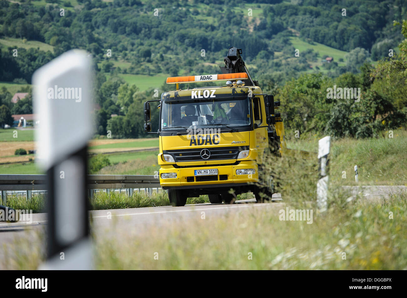 ADAC vehicle, Baden-Wuerttemberg Stock Photo - Alamy