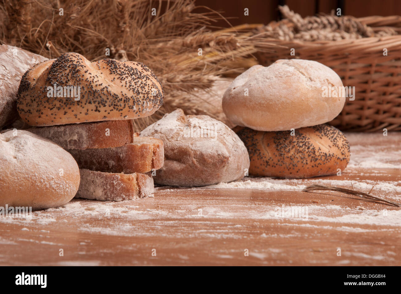 Traditional country food Stock Photo - Alamy