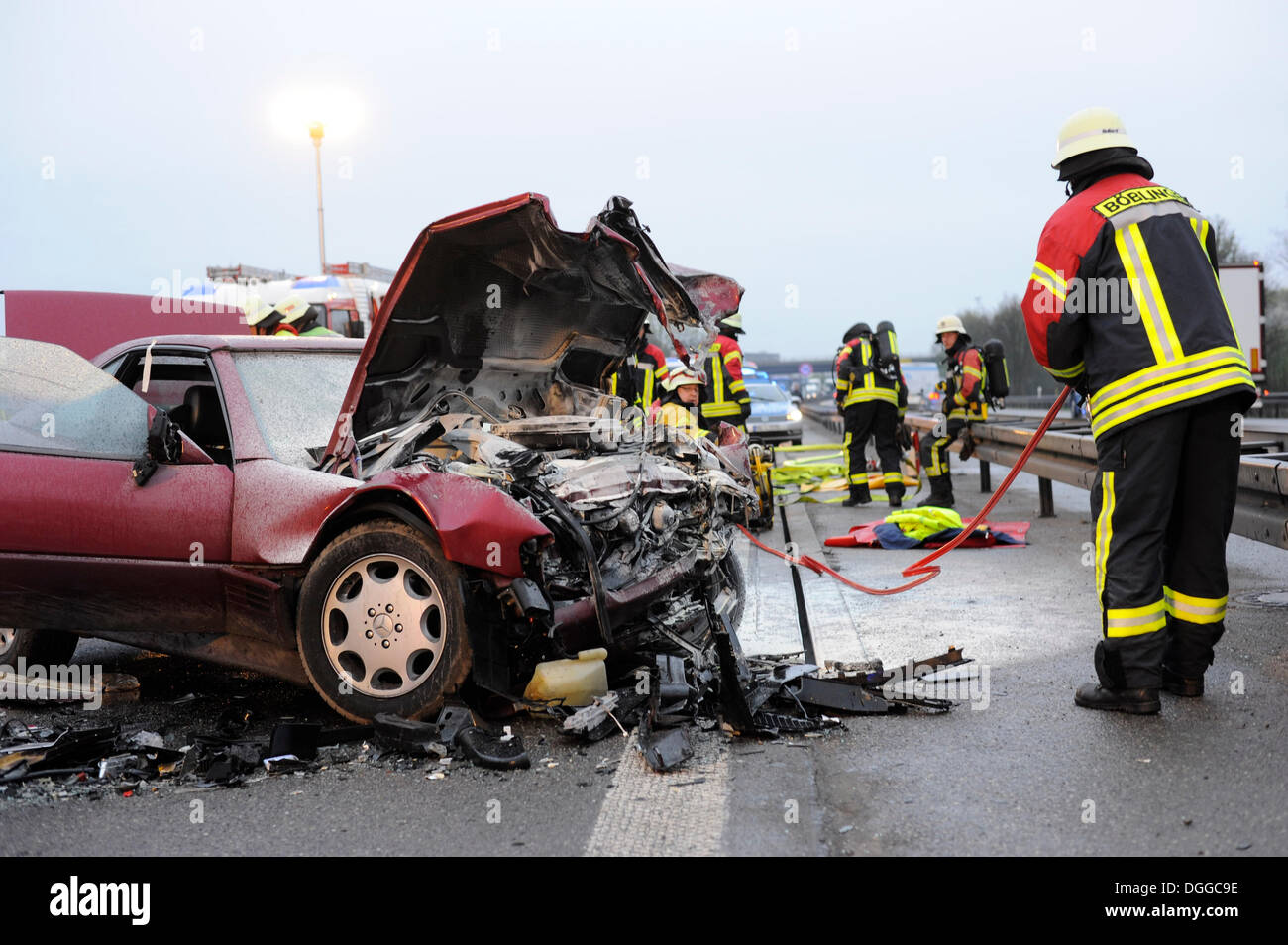 Fatal road traffic accident caused by a wrong-way driver on the A 81 ...