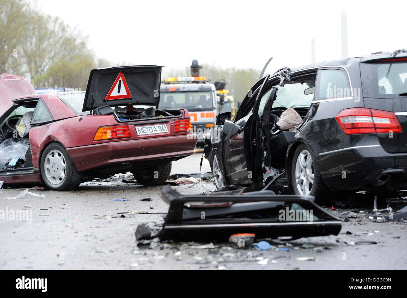 Fatal road traffic accident caused by a wrong-way driver on the A 81 ...