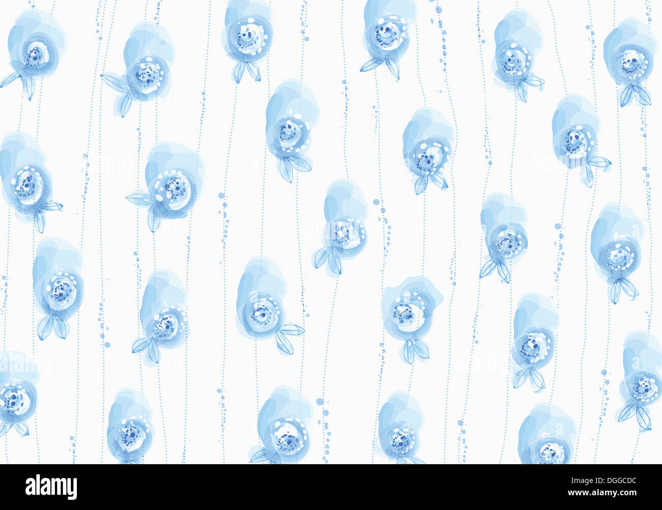 an illustration of a blue pattern Stock Photo - Alamy