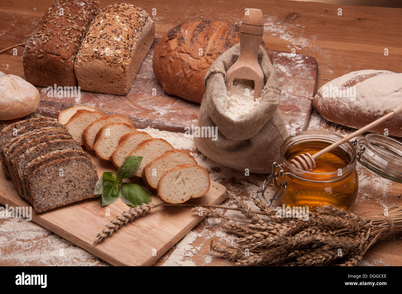 Traditional country food Stock Photo - Alamy