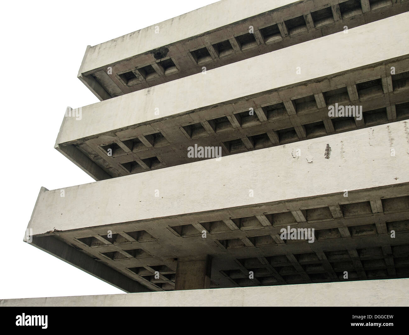 Concrete Parking Garage Structure Stock Photo - Alamy