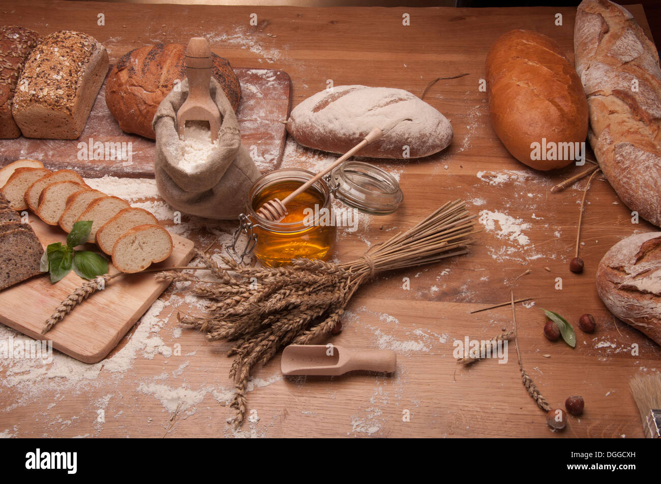 Traditional country food Stock Photo - Alamy