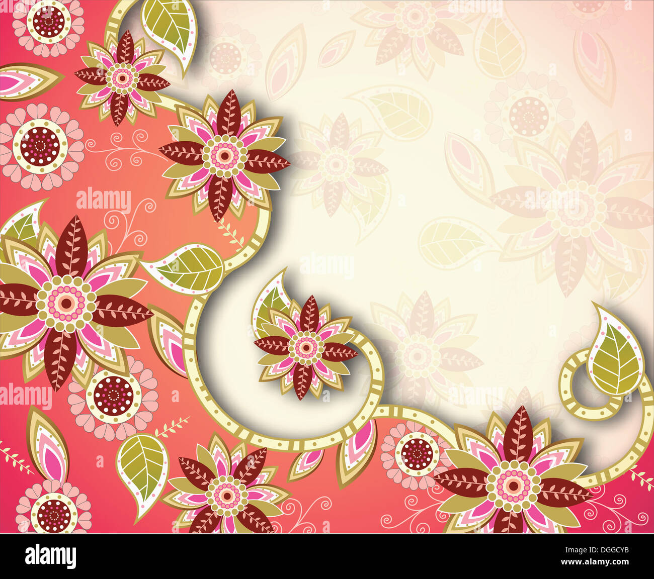 an illustration of a red pattern Stock Photo - Alamy