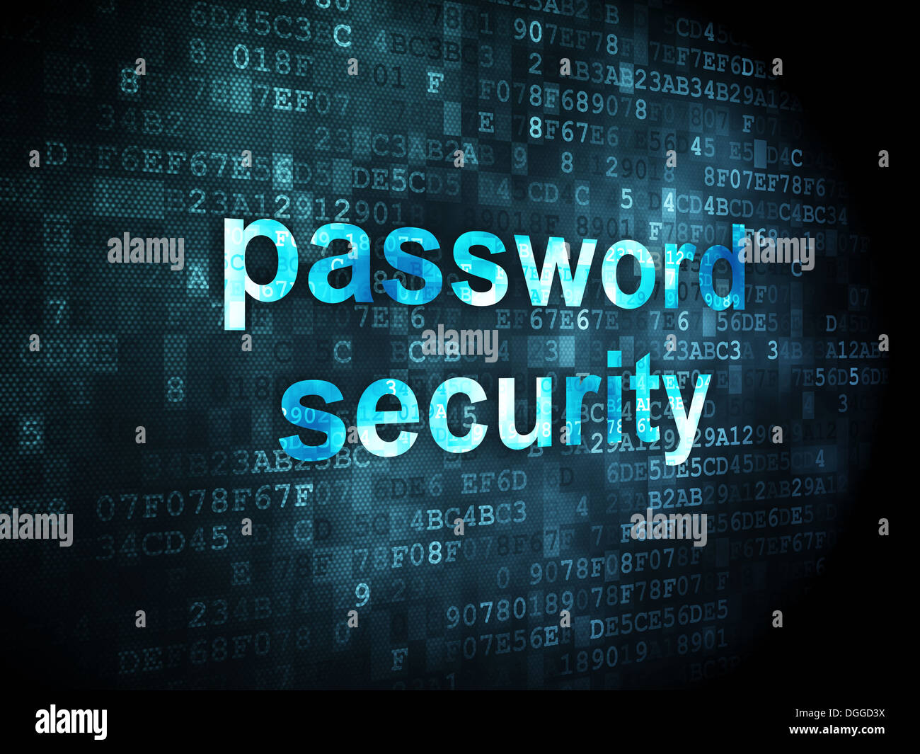 Security concept: Password Security on digital background Stock Photo ...