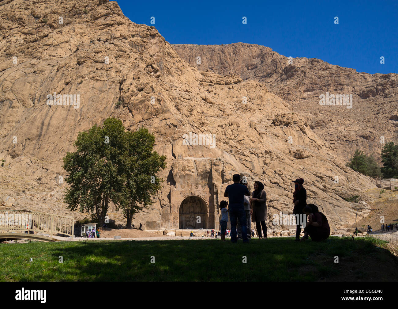 Taq-e Bostan, Kermanshah, Iran Stock Photo - Alamy