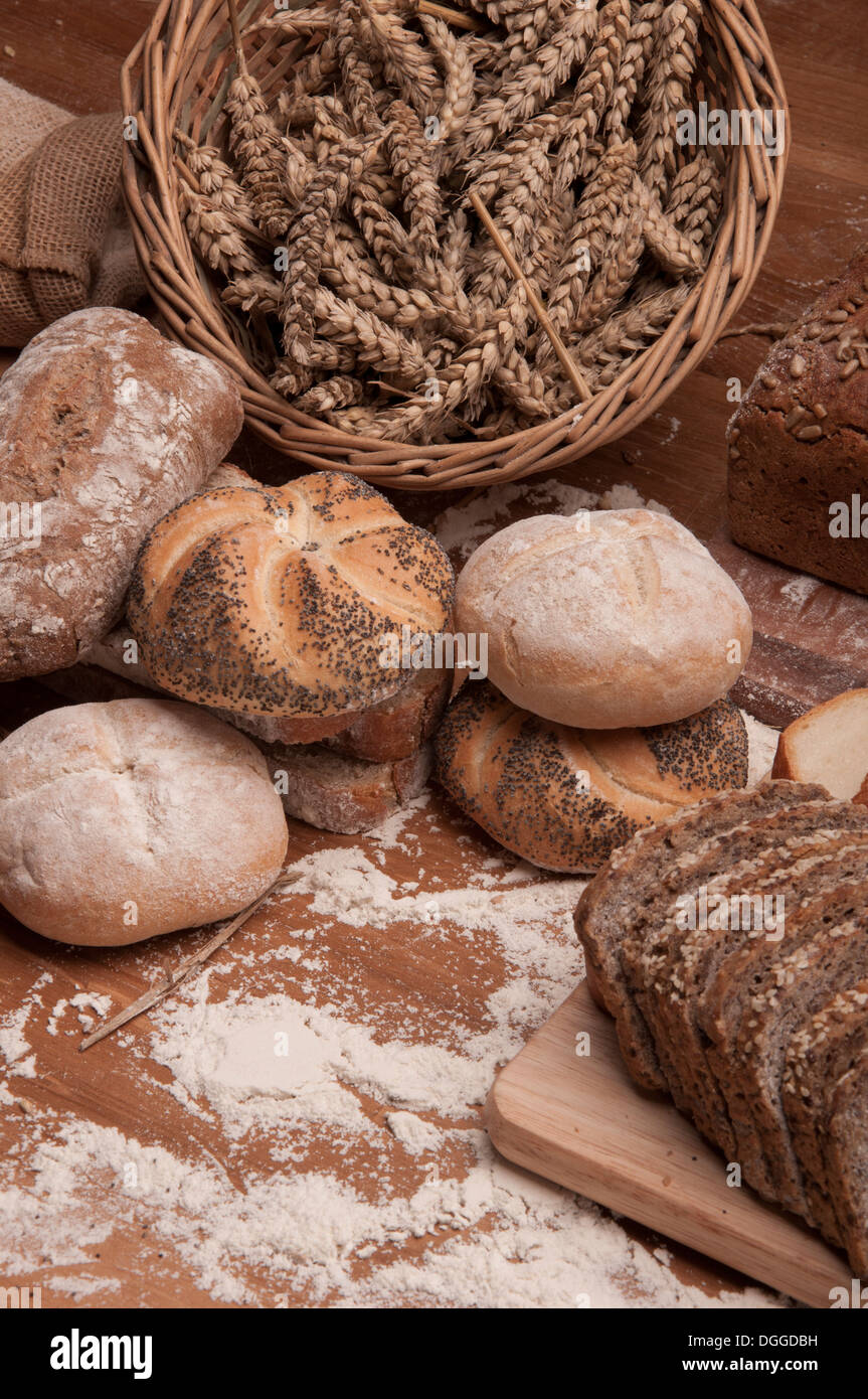 Traditional country food Stock Photo - Alamy
