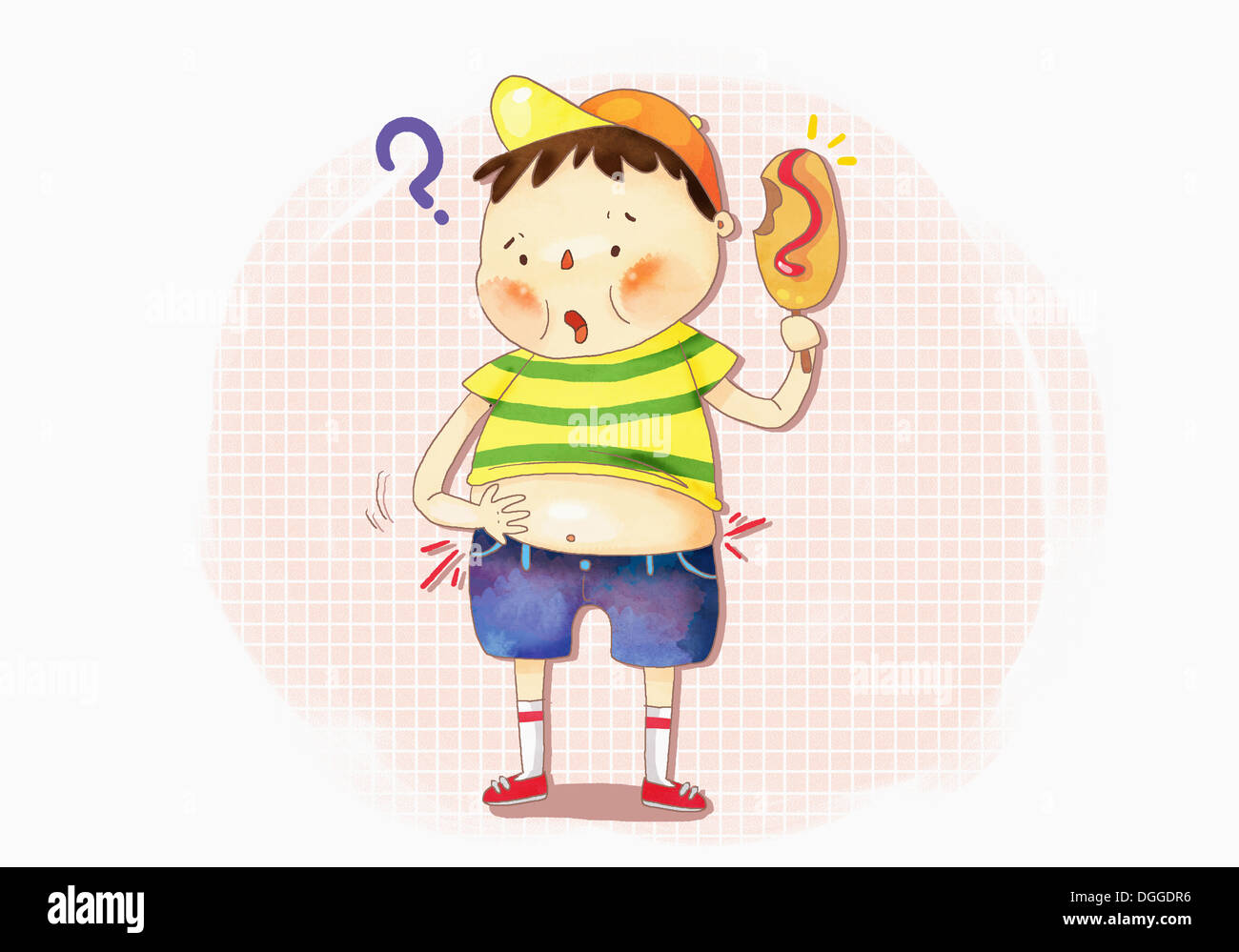Obese boy hi-res stock photography and images - Alamy