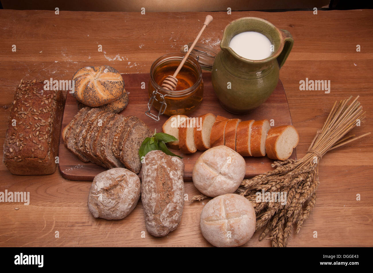 Traditional country food Stock Photo - Alamy