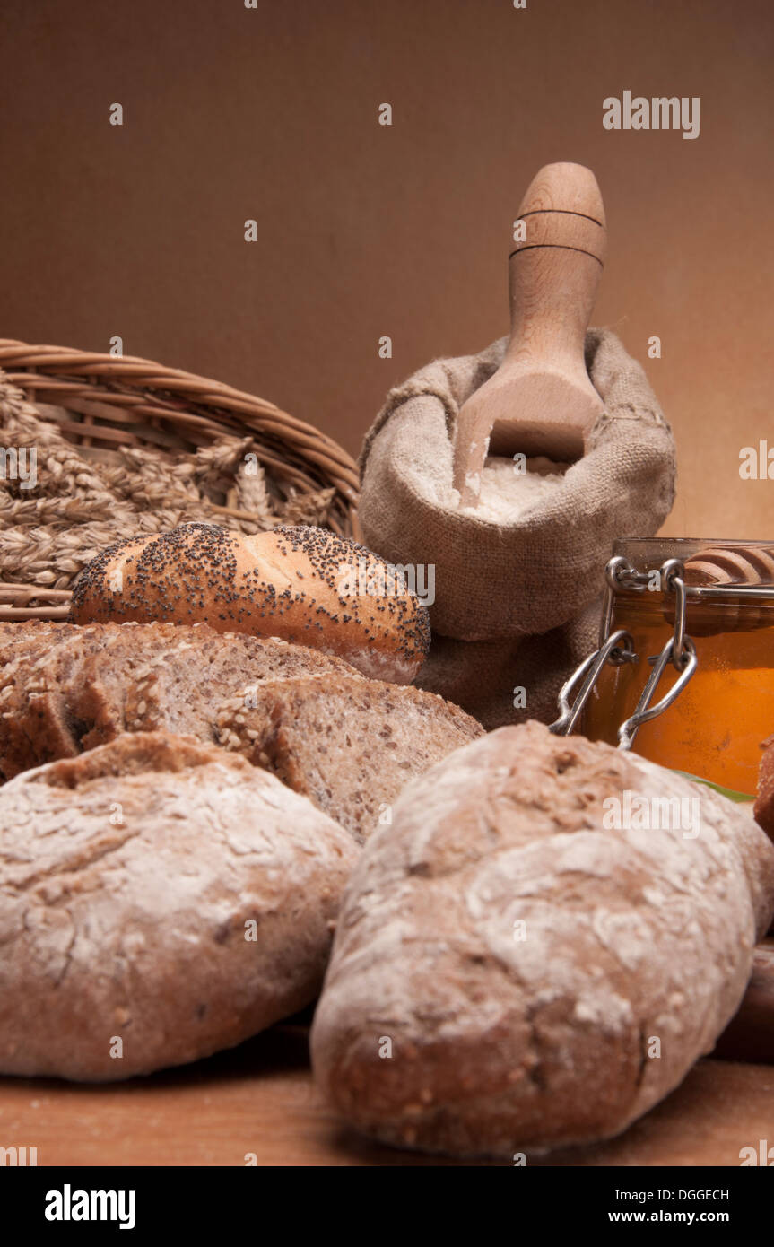 Traditional country food Stock Photo - Alamy