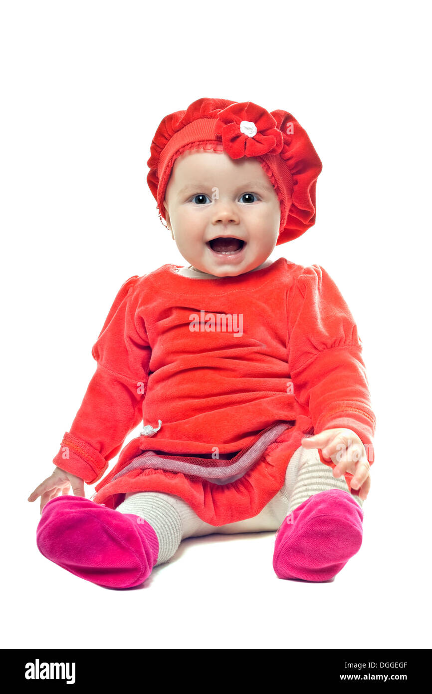 Baby In Red Dress at Kimberly Betts blog