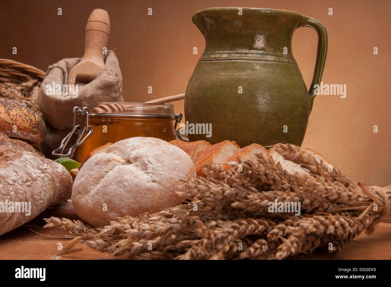 Traditional country food Stock Photo - Alamy