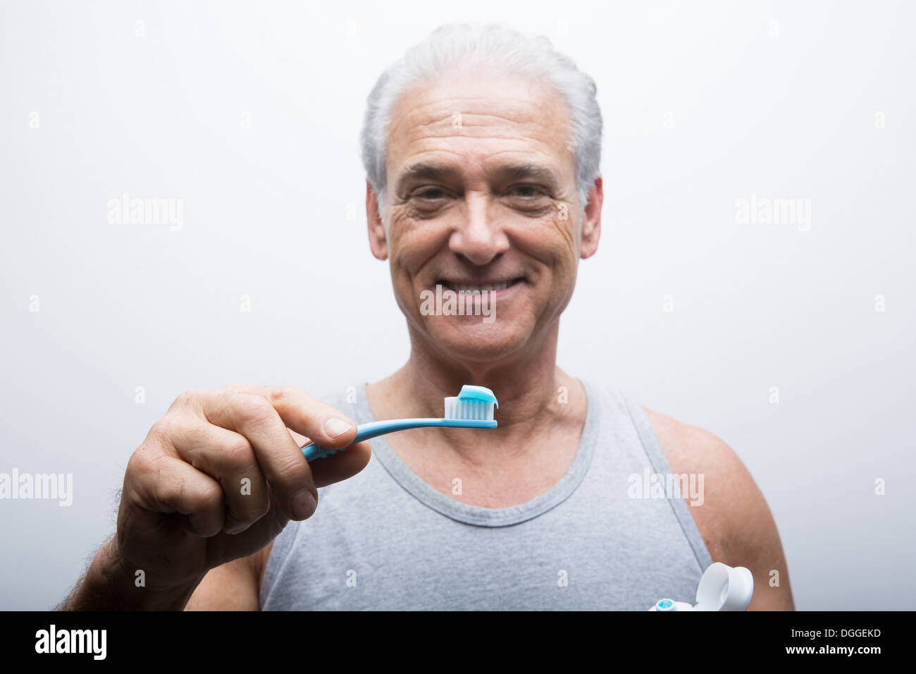 Old looking toothbrush hi-res stock photography and images - Alamy