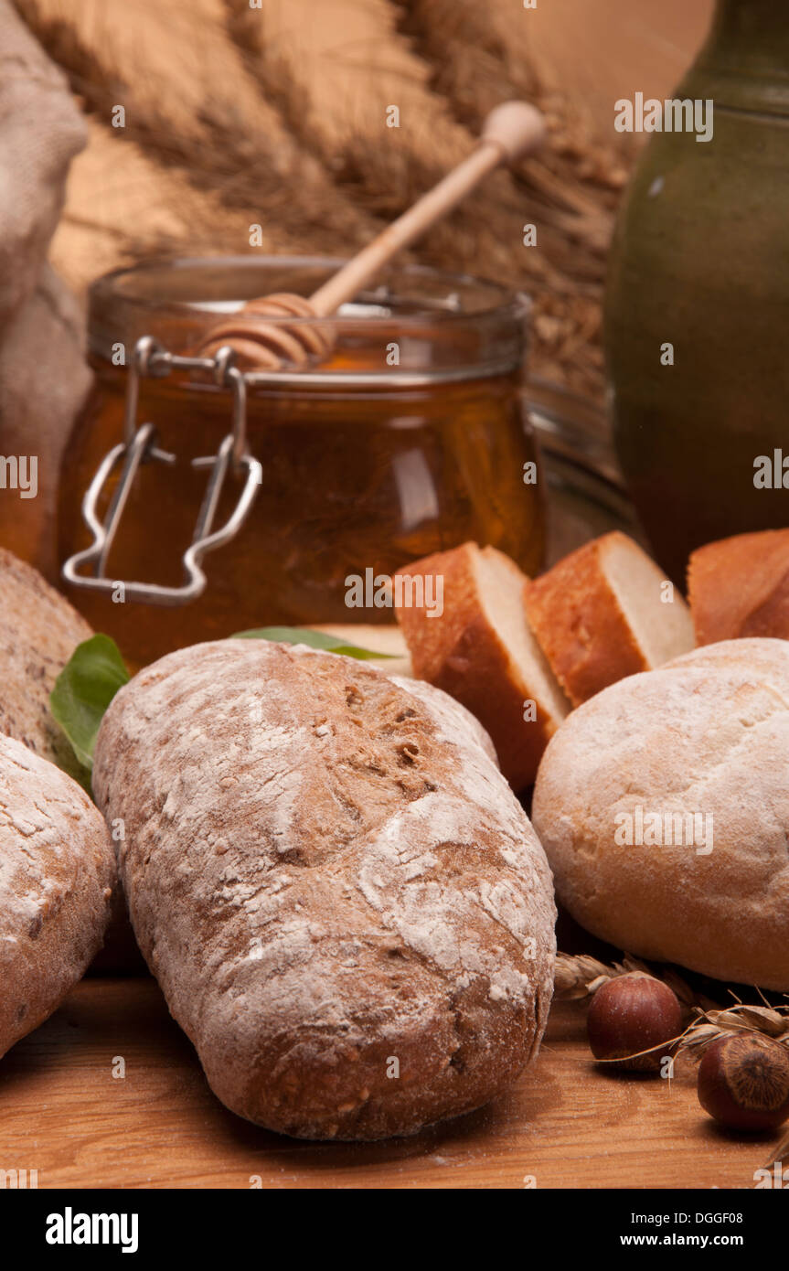 Traditional country food Stock Photo - Alamy