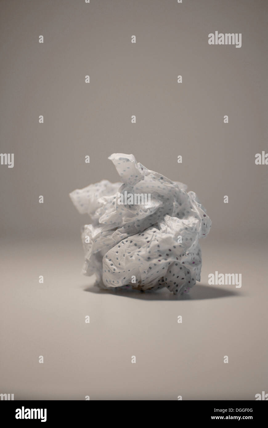 Ball of Used Paper Stock Photo - Alamy