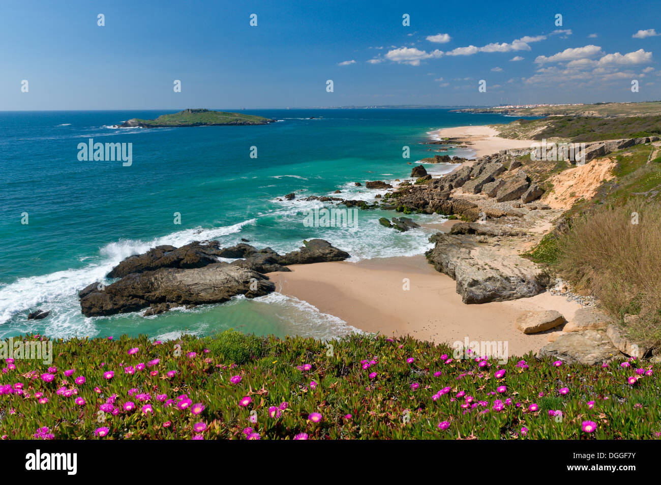 Portugal, Porto Covo, Praia do Pessegueiro, Costa Vicentina, Alentejo ...