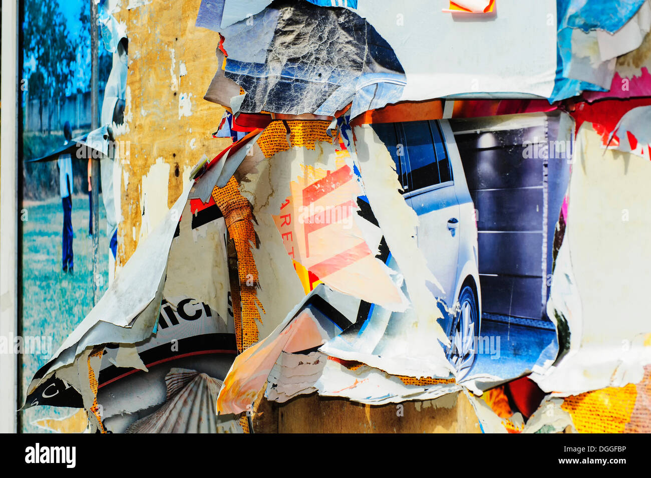 Ripped posters torn poster hi-res stock photography and images - Alamy