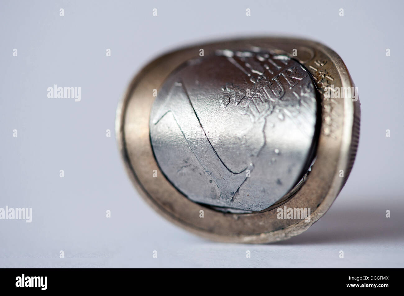 Euro coin both sides hi-res stock photography and images - Alamy