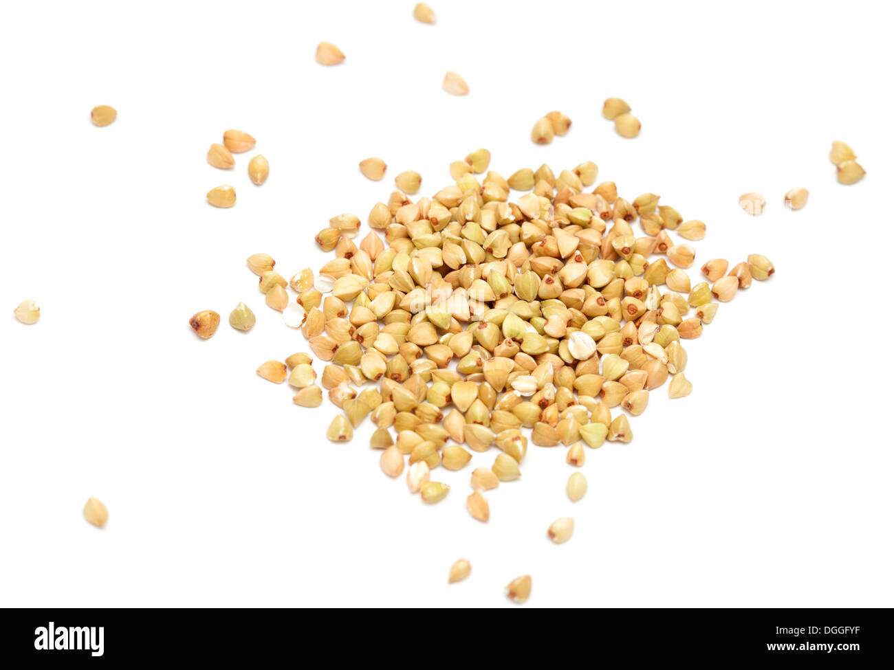 buckwheat isolated on white Stock Photo - Alamy