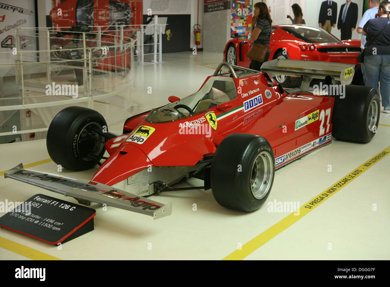 Ferrari F1 126C 1981 Stock Photo - Alamy