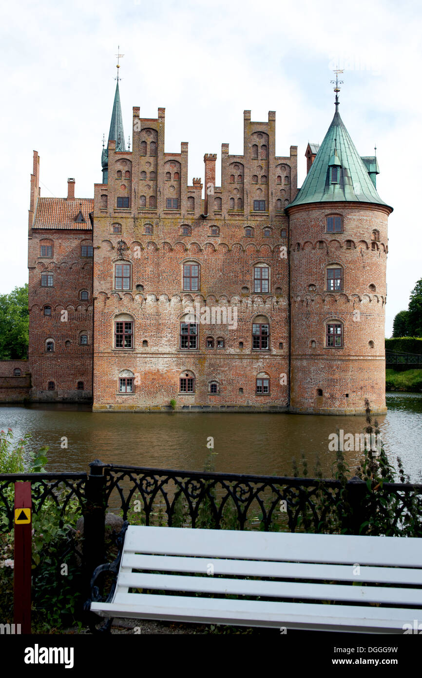 Egeskov castle - Denmark Stock Photo - Alamy