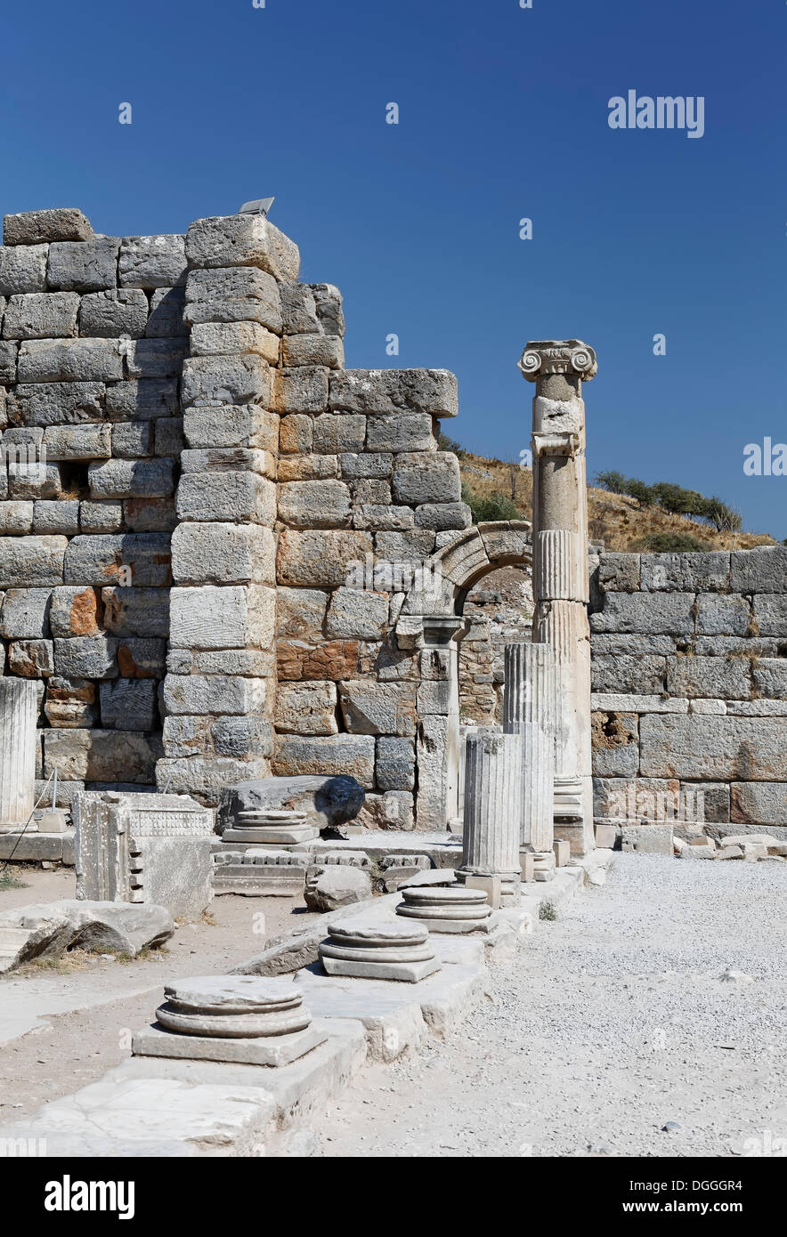 Excavations at the ancient city of Ephesus, UNESCO World Heritage Site ...