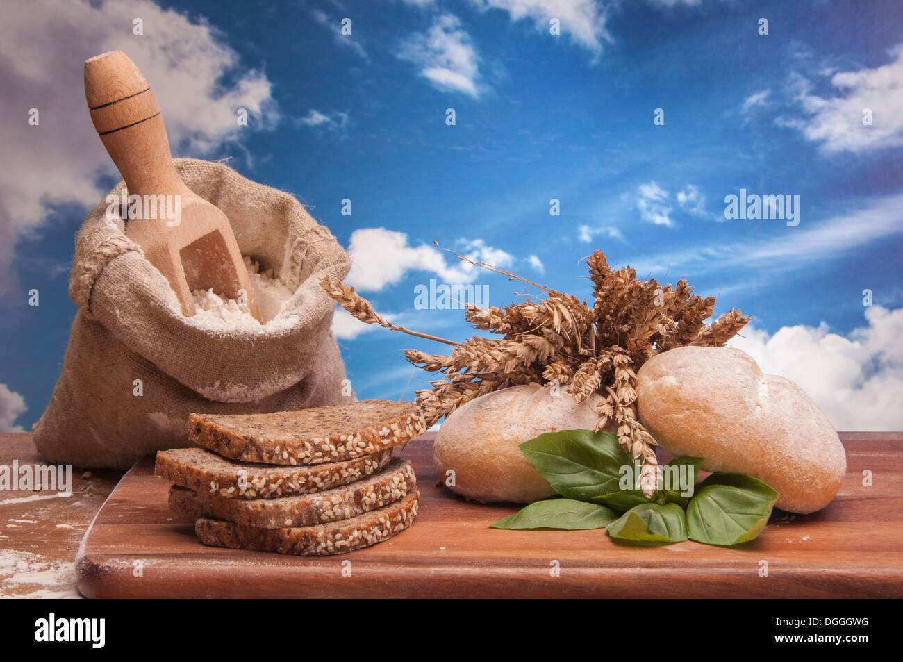 Traditional country food Stock Photo - Alamy