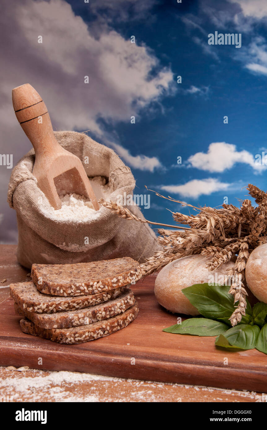 Traditional country food Stock Photo - Alamy