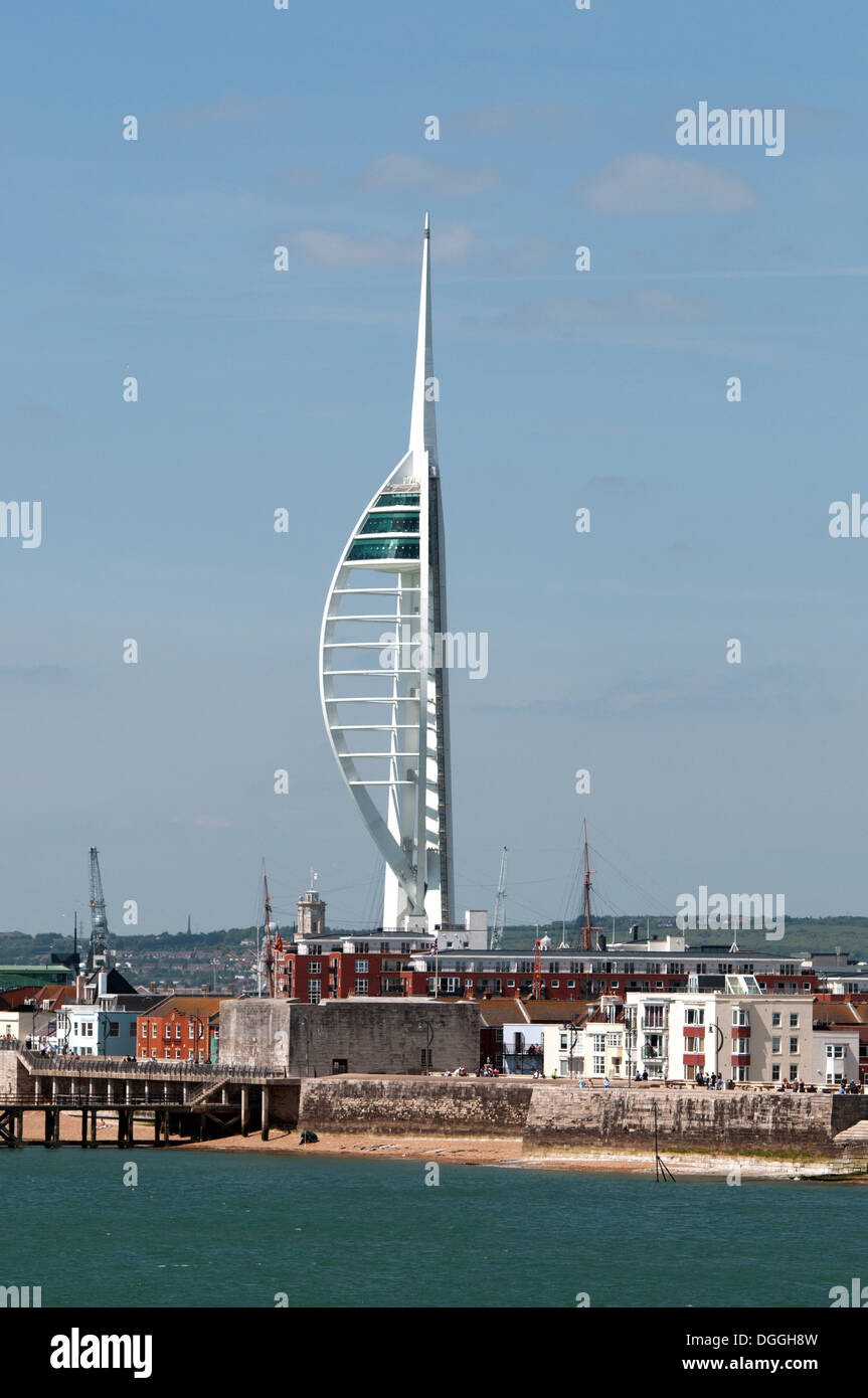 The Spinnaker Tower, Gunwharf Quays, Portsmouth, England, completed in ...
