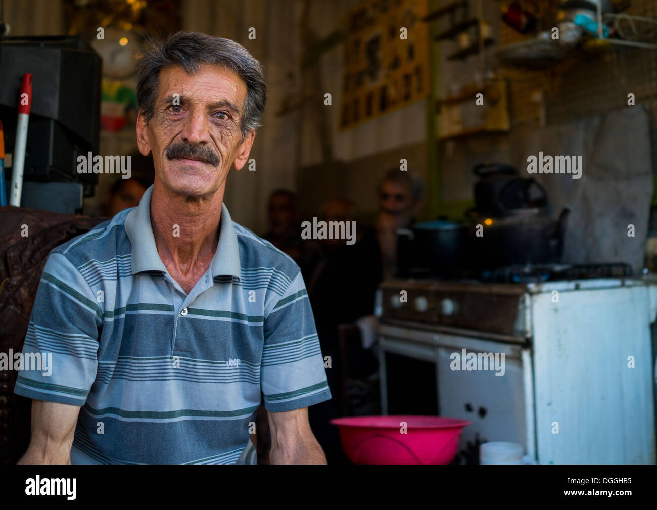Old Man, Kermanshah, Iran Stock Photo - Alamy