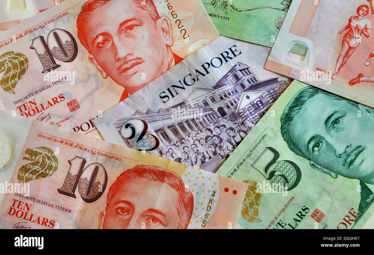 Singapore dollar note hi-res stock photography and images - Alamy