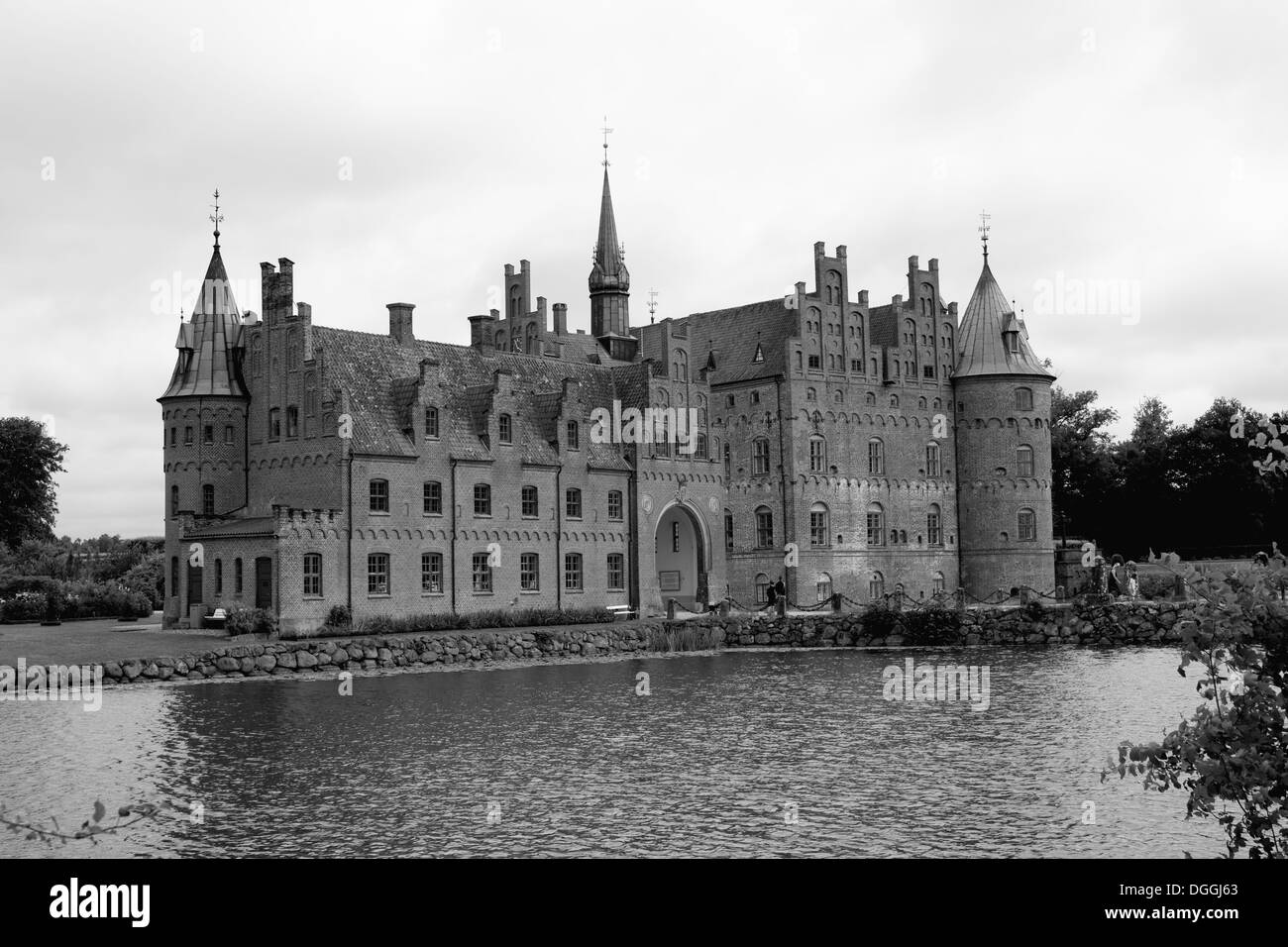 Egeskov castle - Denmark Stock Photo - Alamy