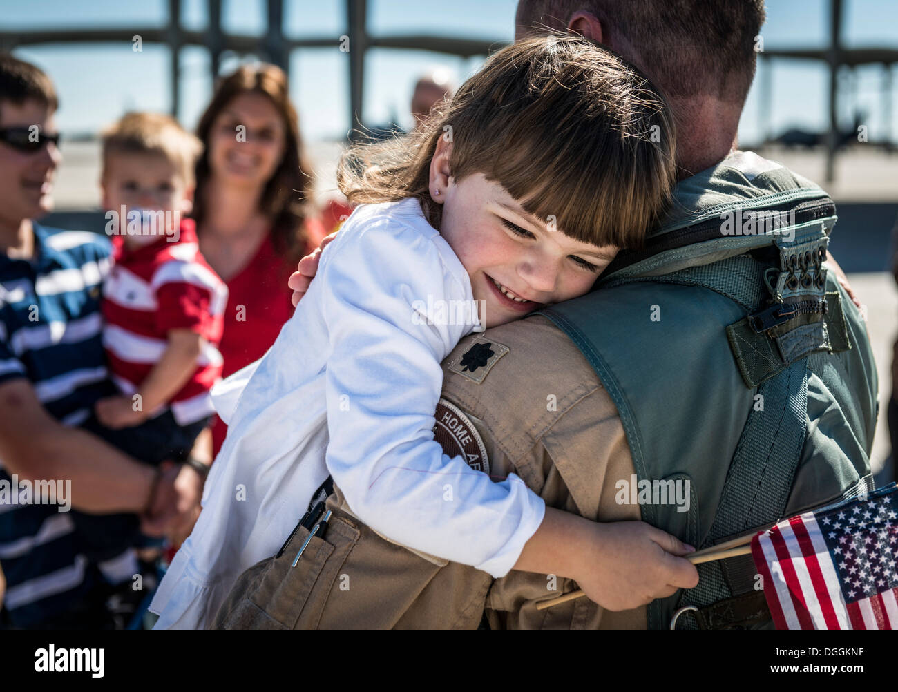 U.S. Air Force Lt. Col. Joel Meyers, 389th Fighter Squadron commander ...