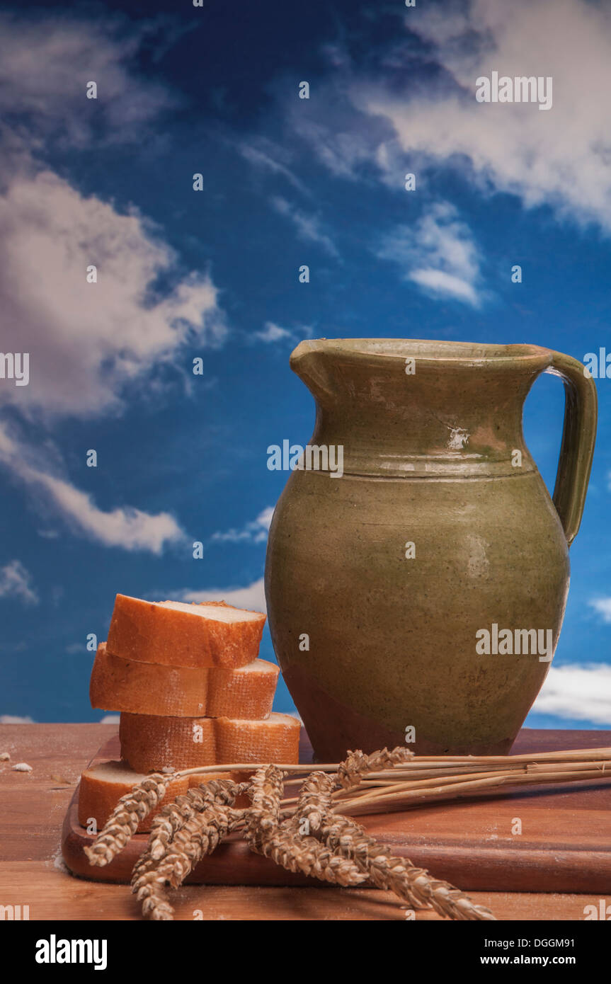 Traditional country food Stock Photo - Alamy