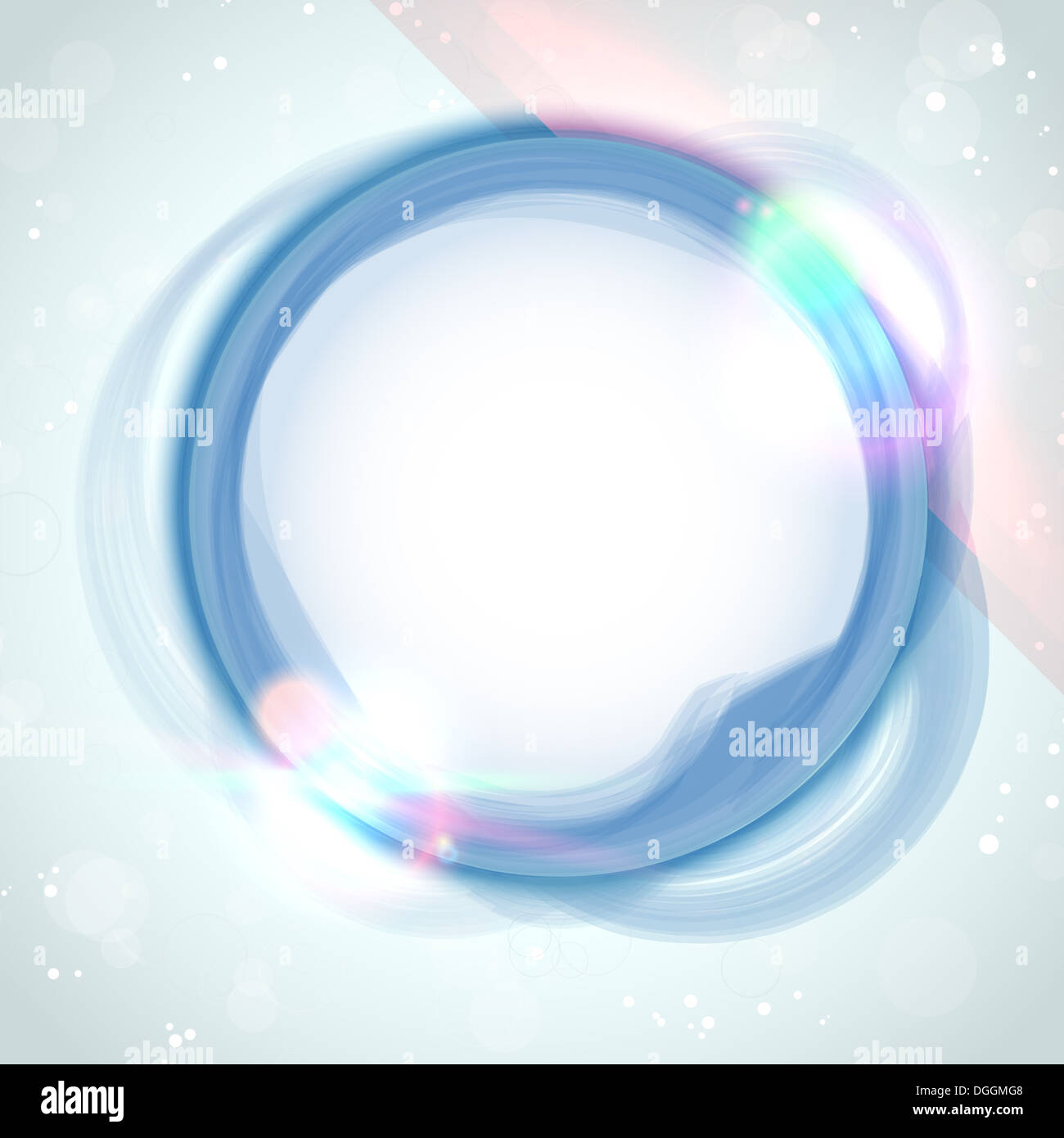 Vector - Modern Blue Circle Glowing Effects Stock Photo - Alamy