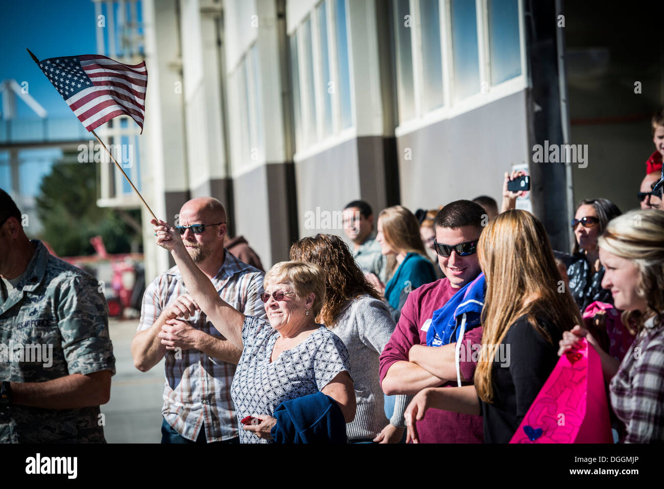 Friends and families eagerly await the return of their loved ones Oct ...