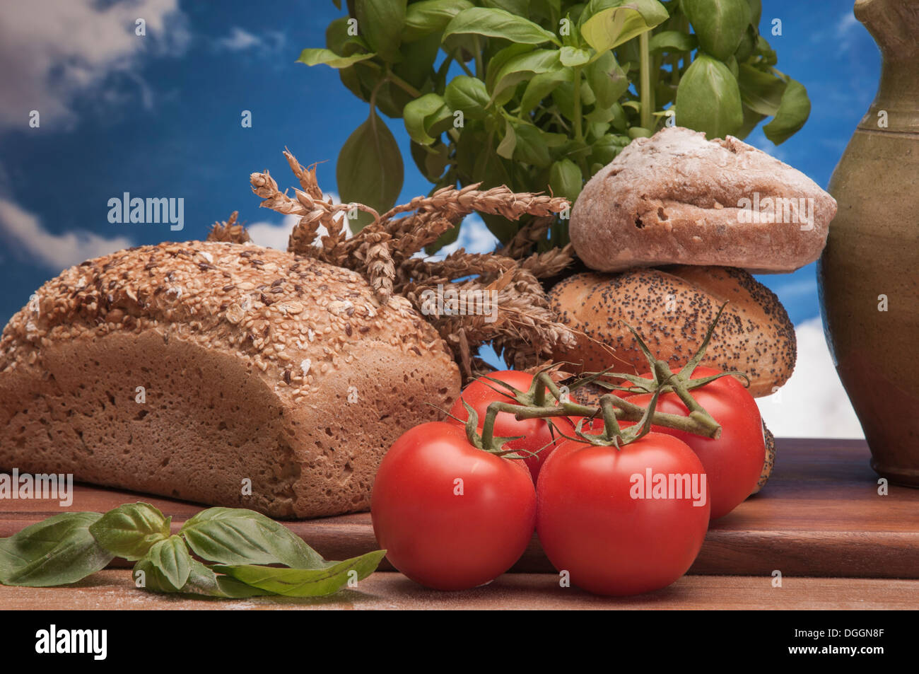 Traditional country food Stock Photo - Alamy