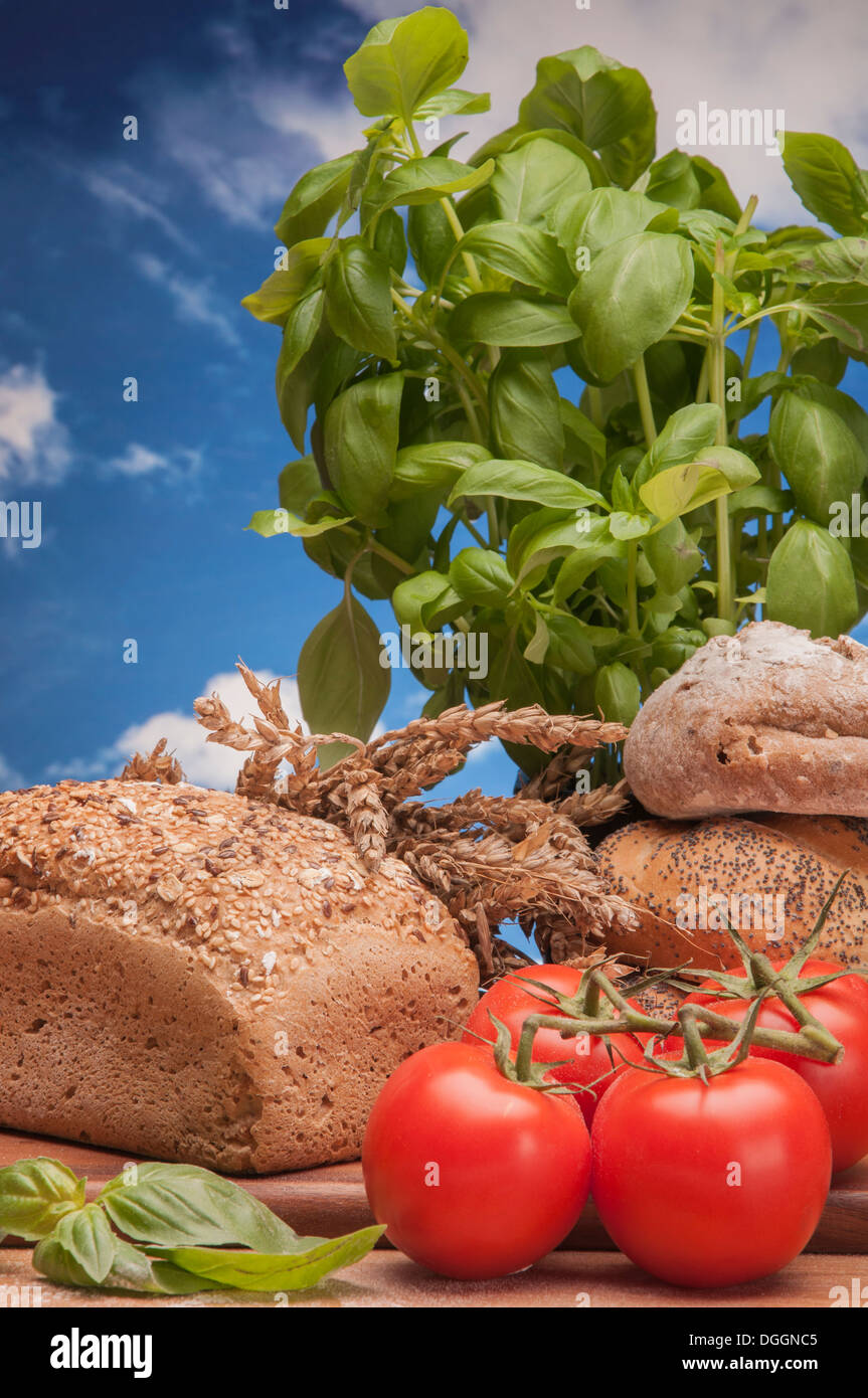 Traditional country food Stock Photo - Alamy