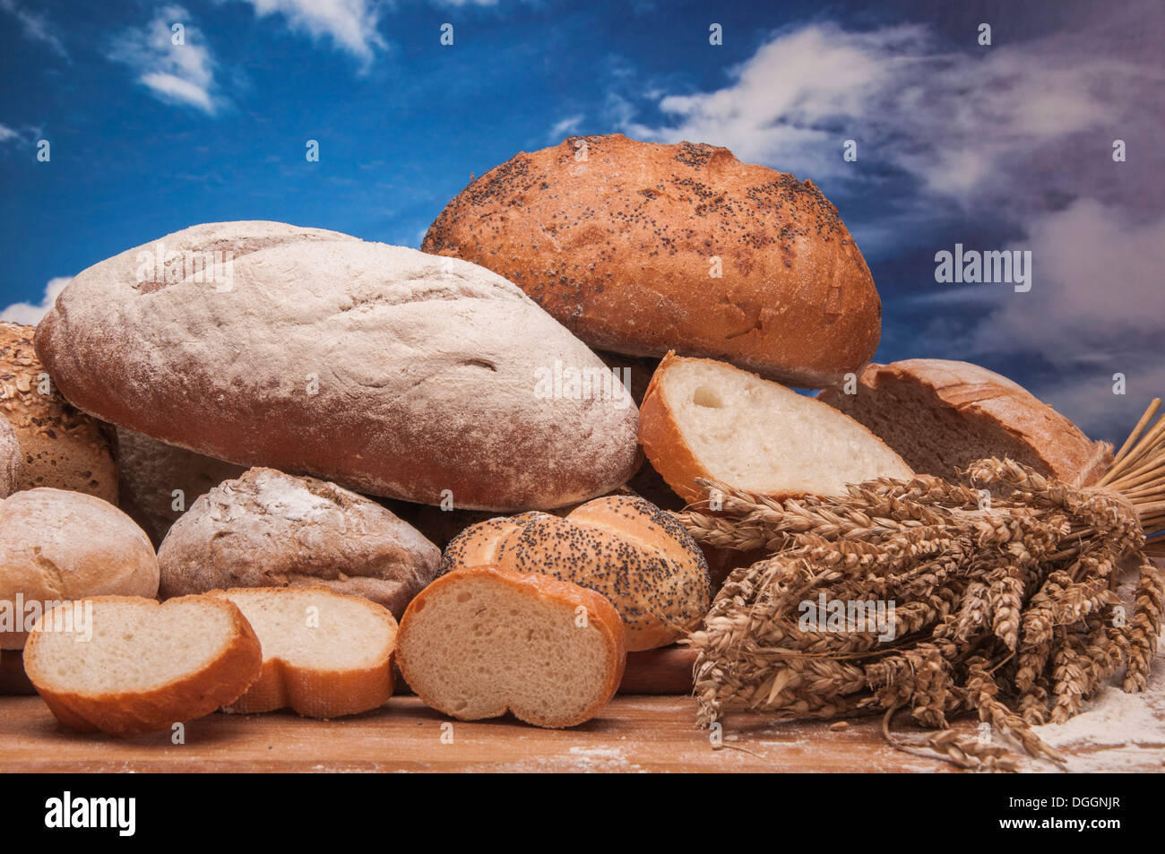 Traditional country food Stock Photo - Alamy