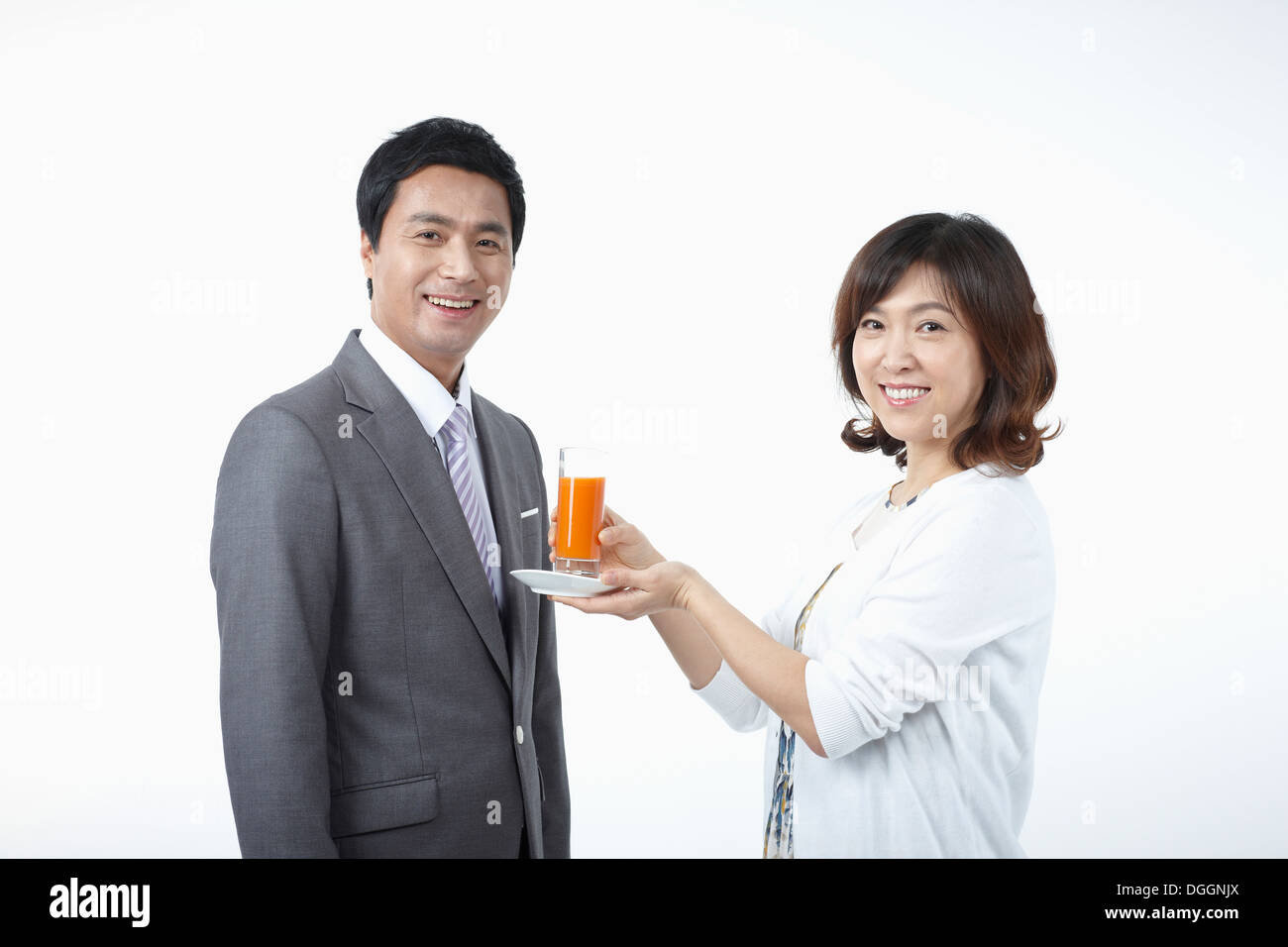 Giving a drink hi-res stock photography and images - Alamy