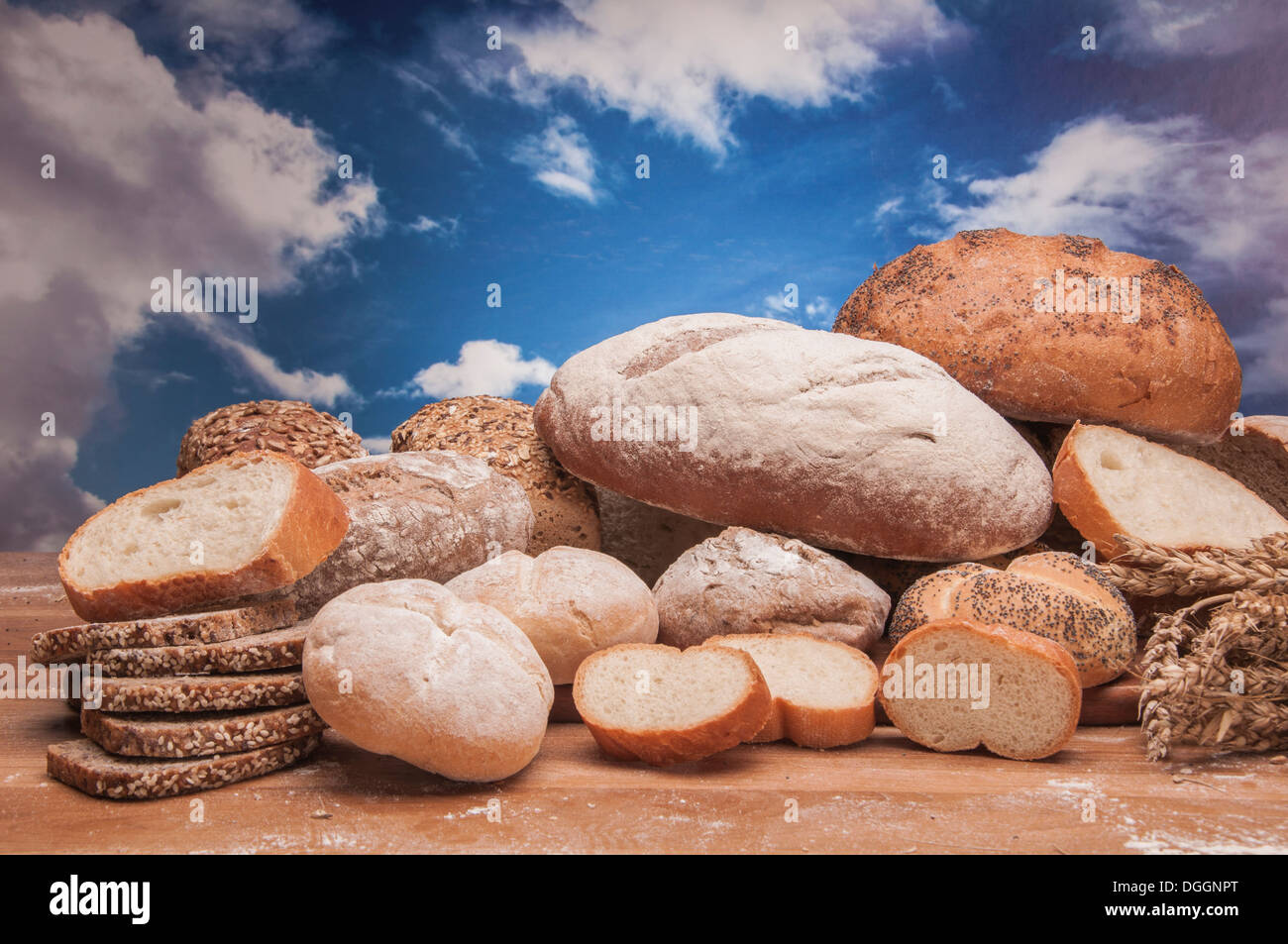 Traditional country food Stock Photo - Alamy
