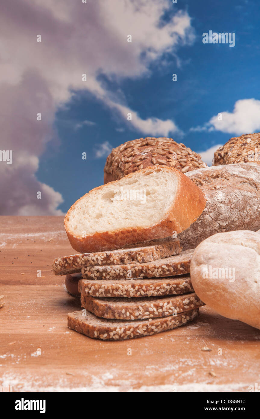 Traditional country food Stock Photo - Alamy