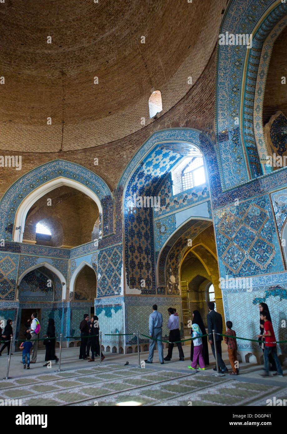 The Blue Mosque, Tabriz, Iran Stock Photo - Alamy