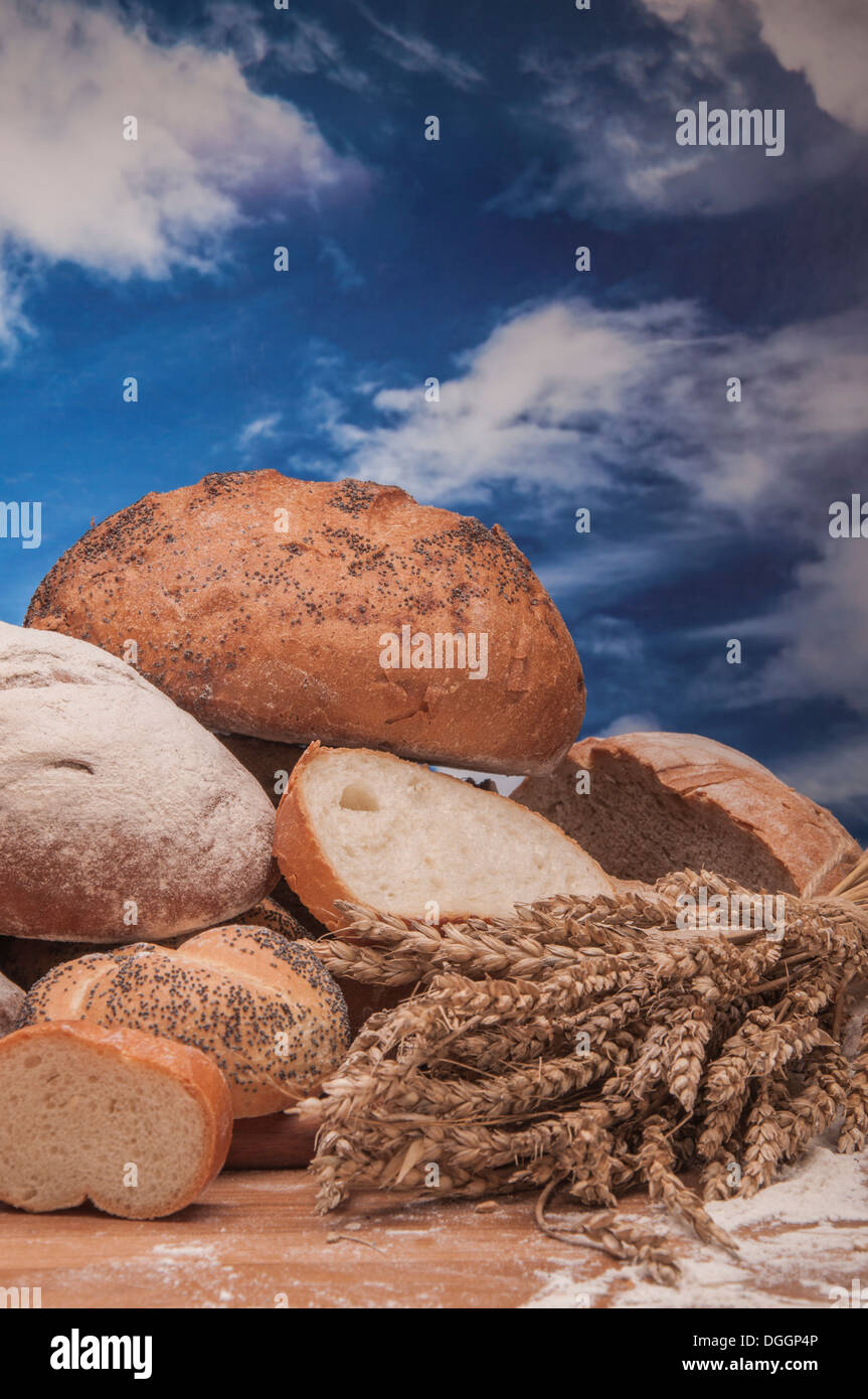 Traditional country food Stock Photo - Alamy