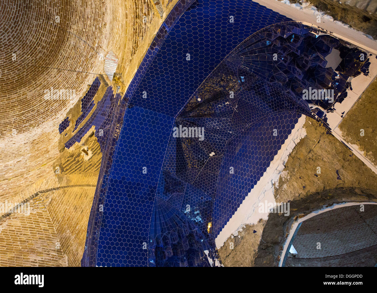 The Blue Mosque, Tabriz, Iran Stock Photo - Alamy